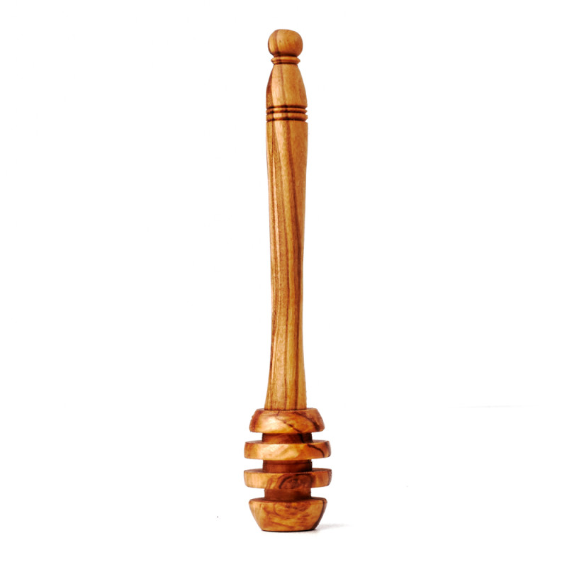 Honiglöffel, Honigheber aus Olivenholz, Honigheber Länge (Radio) 14 cm
